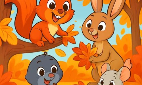 La gran fiesta del otoño en la granja | Cuento educativo | 7/8 años ...