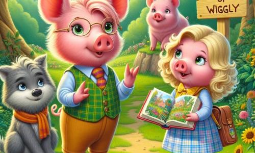 The Three Pigs and the Mischievous Wolf | Tale | 9-10 years old ...