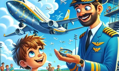 captain Max and the magic of flying | Pilot's story | 7-8 years old ...