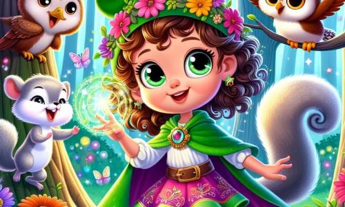 💬 The Little Wizard and the Whispering Woods | Fantastic story of ...