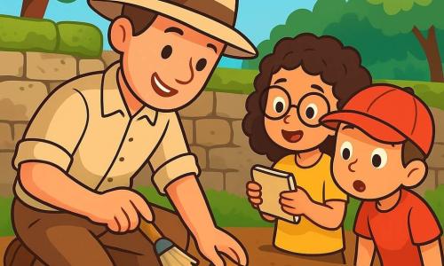 Maya and the Hill That Remembered | Archaeologist Story | 3-4 years old ...