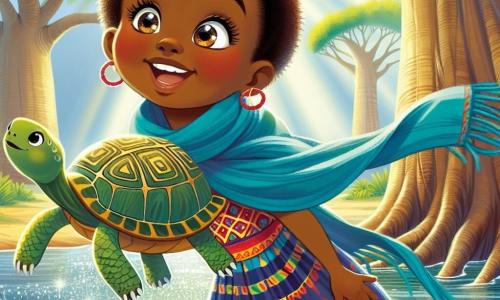 Amina and the River's Magic | African tale | 5-6 years old | Tale
