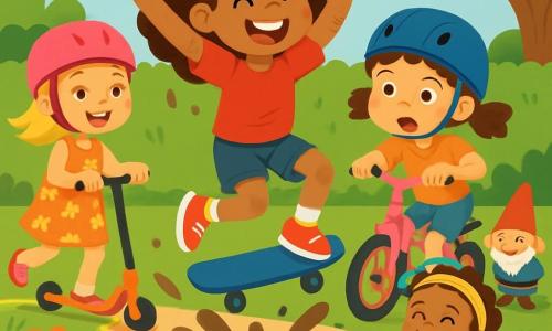 Camp Gigglewood and the Wobble Goggles | Funny sibling story | 7-8 ...