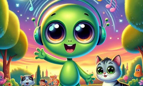 🎧 Finn's Cosmic Adventure | Alien story | 9-10 years old | Audio story ...