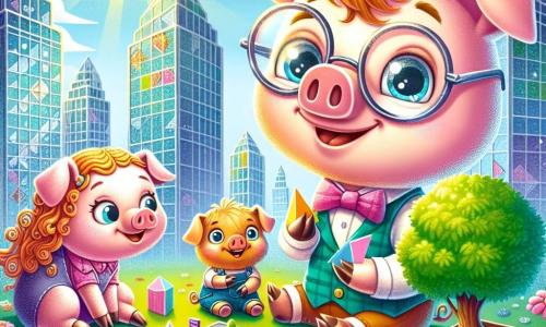 The Three Pigs and the Mischievous Wolf | Classic fairy tale reinvented ...