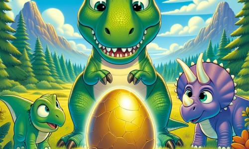 Dino e Teca na aventura dos cristais brilhantes | História de ...