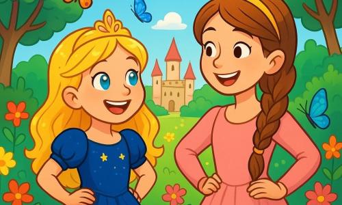 🎧 The Clumsy Princess's Courage | Princess and prince story | 7-8 years ...