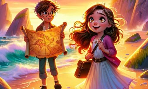 El mapa del tesoro y la aventura de los amigos | Cuento de tesoro ...