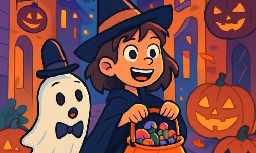 Halloween - 48 free stories for children to read or download