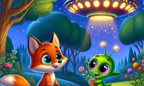 🎧 The Cosmic Adventures of Alex and Zara | Alien story | 7-8 years old ...