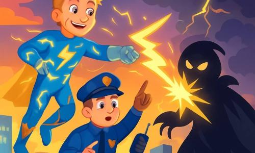 The Light That Cleared the Fog | Superhero stories | 5-6 years old ...