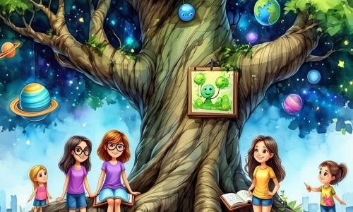 Pip and the backyard starship | Alien story | 9-10 years old | Science ...