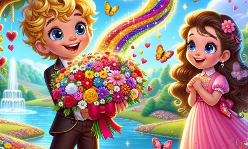 Wally's Heartfelt Valentine Adventure | Valentine's Day story | 5-6 ...