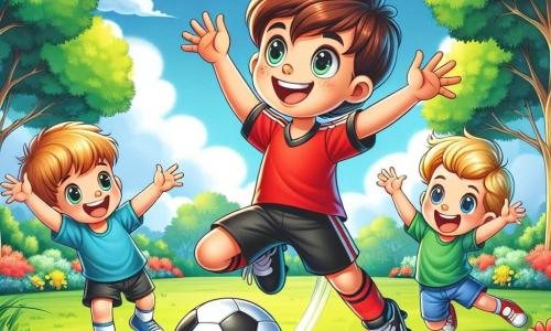 Timmy's Goal! | Football Player Story | 1-2 years | Story about a ...