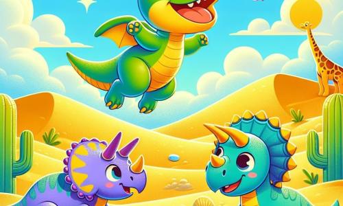 The Adventure of Tilly and Friends | Dinosaur story | 3-4 years old ...