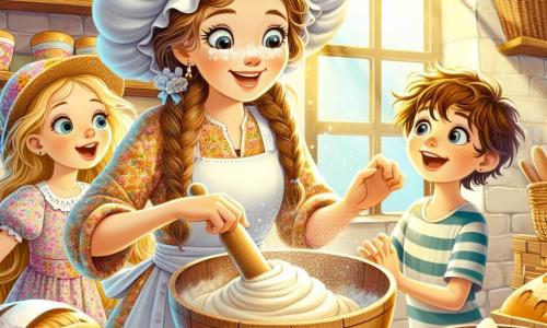 Tim's Tasty Dough Adventure | Baker's story | 3-4 years old | Story ...