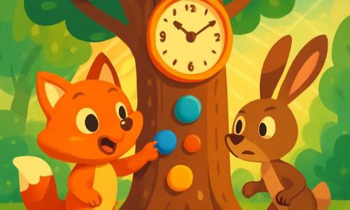 💬 The Tick-Tock Rocket | Time travel story | 3-4 years old ...