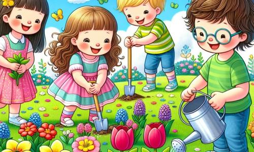 Blooming Friends | Story about spring | 3-4 years old | Educational story