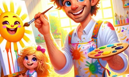 💬 Mira and the Gentle Colors | Artist's Story | 5-6 years old ...