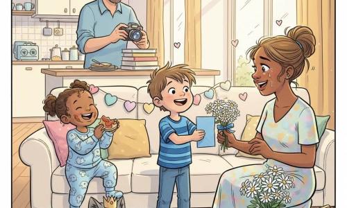 A bouquet of surprises for Mother's Day | Story about Mother's Day | 7 ...