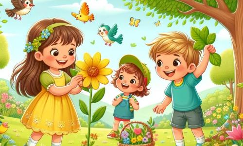 Stories about spring for children aged 1-2 years | Oh My Tales