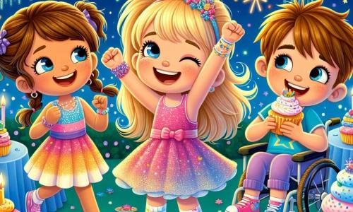 🎧 The Magical Candyland Adventure | Story about New Year's celebration ...