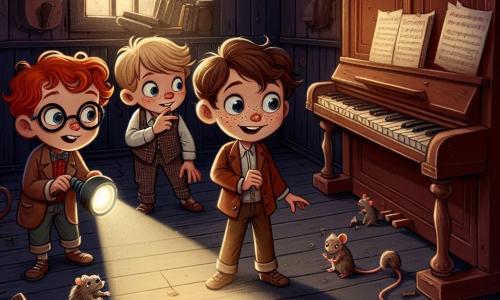 💬 The Midnight Mystery at Maplewood School | Story of little detectives ...