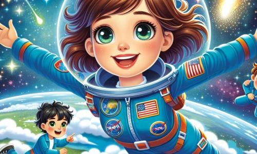 Oliver's Cosmic Quest: A Journey to the Stars | Astronaut Story | 11-12 ...