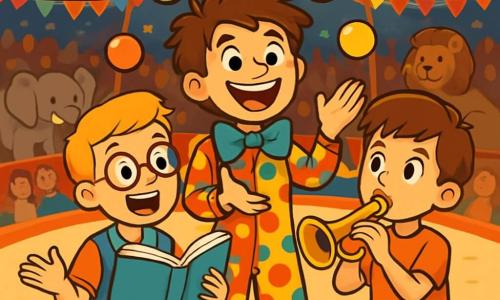 💬 Max's Marvelous Circus Mishaps | Circus story | 11-12 years old ...