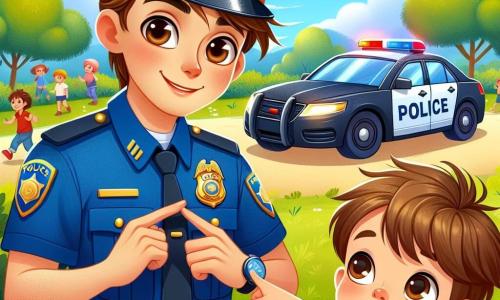Officer Tom and the Quiet, Safe Town | Police Story | 1-2 years | Story ...