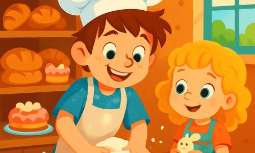 The Magic of Baking Day | Baker's story | 5-6 years old | Story about a ...