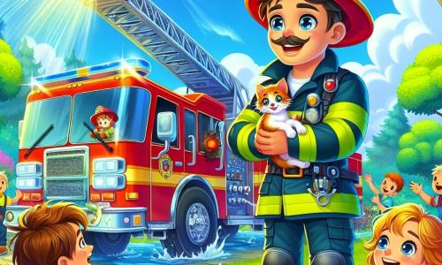 Firefighter Ruby’s Day Off | Firefighter Story | 3-4 years old | Story ...
