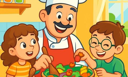 The Little Chefs' Magical Cookie Adventure | Chef's story | 5-6 years ...