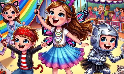 Butterfly Bliss at Carnival! | Carnival story | 1-2 years | Storie of a ...