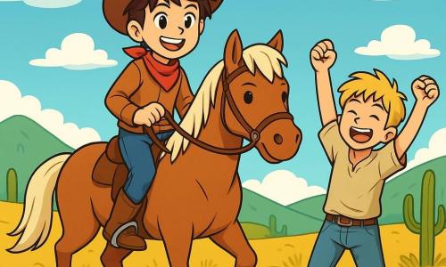 Cowboy - 68 free stories for children to read or download