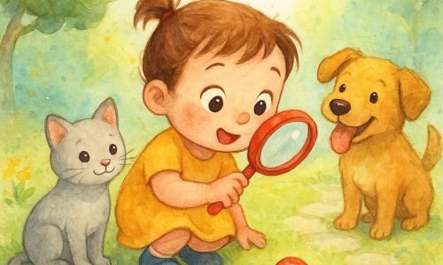 Detective Tom and the Missing Blue Ball | Story of little detectives ...