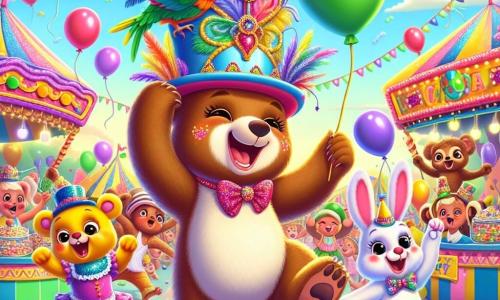 💬 Carnival Parade: The Little Girls' Magical Day | Carnival story | 1-2 ...