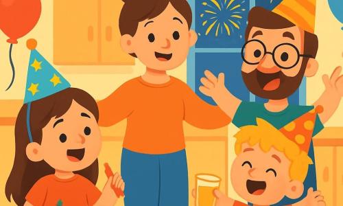 🎧 The Magical Candyland Adventure | Story about New Year's celebration ...