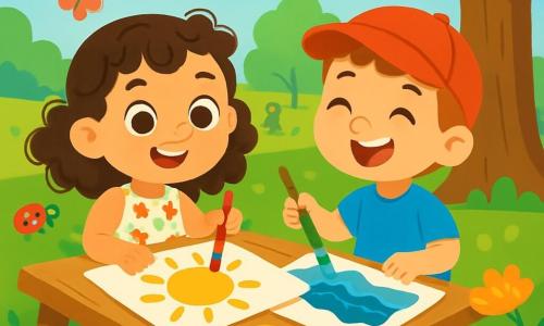 💬 Leo's Sunny Summer Adventure | Story about summer vacation | 3-4 ...