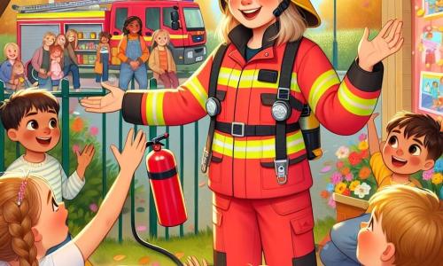 A Day with Firefighter Tom: Tales of Courage and Friendship ...