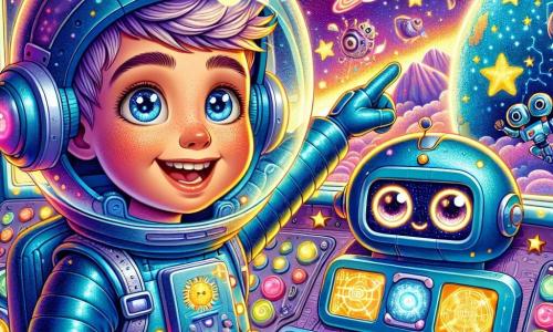 💬 Captain Stella's Amazing Space Adventure | Space travel story | 5-6 ...