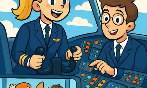 Skybound Dreams: The Journey of Captain Amelia | Pilot's story | 7-8 ...