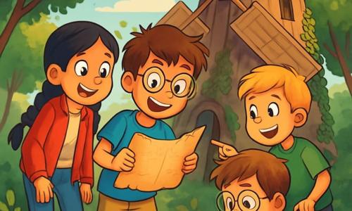 💬 El misterio del mapa dorado | Cuento de tesoro escondido | 11/12 años ...