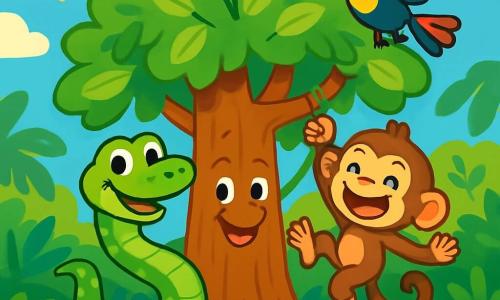 The Curious Crow's Quest for the Missing Hat | Funny story with an ...