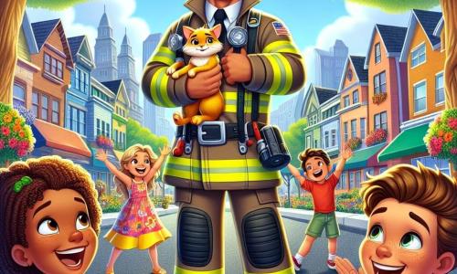 🎧 Frank's Furry Rescue | Firefighter Story | 7-8 years old | Audio ...