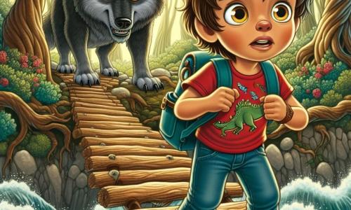 🎧 Little Red and the Kind Wolf | Big bad wolf | 5-6 years old | Audio ...