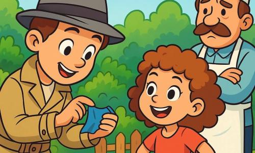 The Mystery of the Blue Ribbon Book | Detective story | 5-6 years old ...