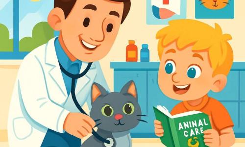 🎧 Dr. Poppy’s Animal Care Adventure | Veterinary Stories | 7-8 years ...