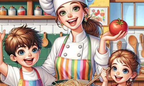 Mia's Magical Spaghetti Adventure | Chef's story | 3-4 years old ...