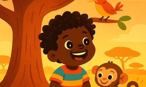 L'avventura di Baba e i suoi nuovi amici | Conte africano | 1/2 anni ...